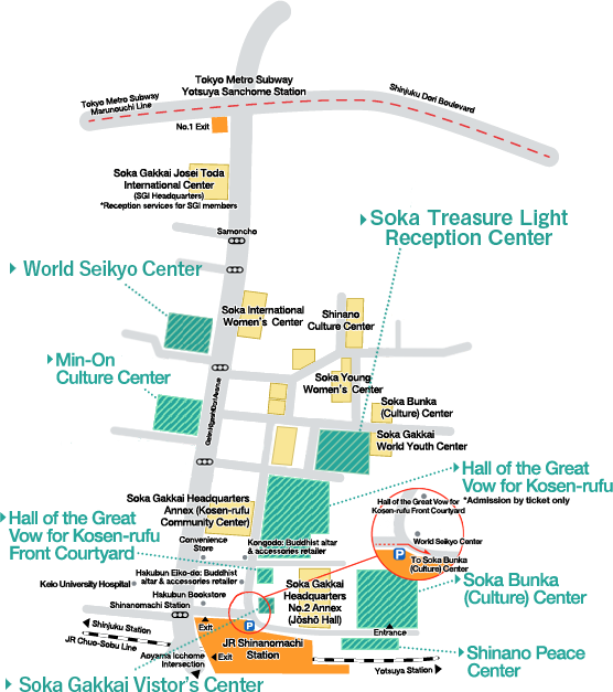Access/Soka Gakkai Headquarters Complex